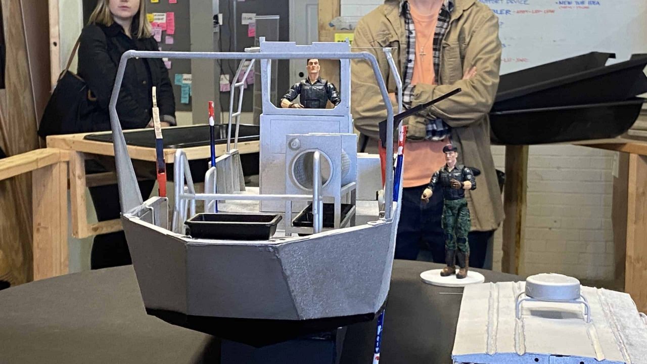 Students Create Oyster Harvesting Boat Design at futures studio ...